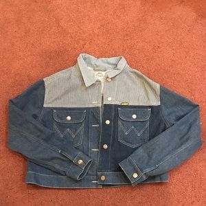 Free People | Jackets & Coats | Wrangler X Peter Max Railroad Denim ...